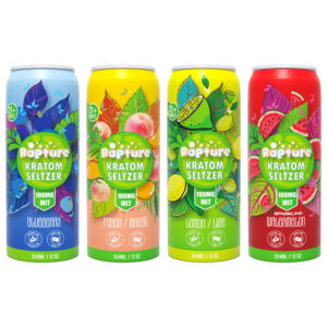 Rapture Kratom Infused 12oz Seltzer Drink 100mg